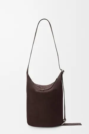 Loewe Loop Leather Shoulder Bag