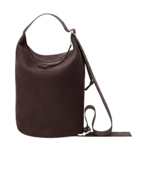 Loewe Loop Bucket Bag - Deep Chestnut