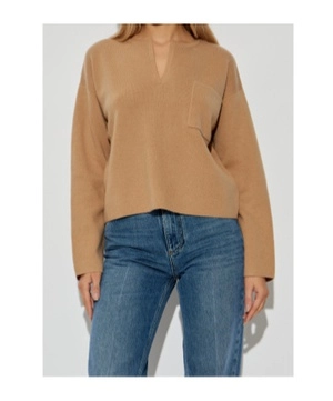 Max Mara Zibello Crewneck Long-sleeved Jumper - Beige