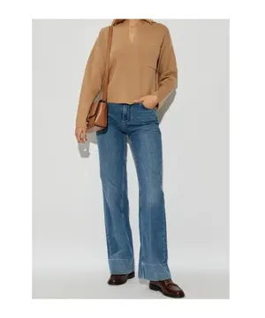 Max Mara Zibello Crewneck Long-sleeved Jumper - Beige