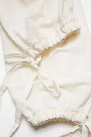 Acne Studios Drawstring Detail Palazzo Pants
