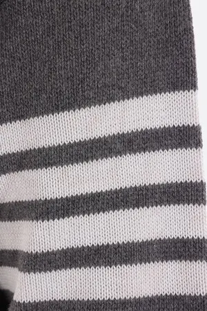 Thom Browne 4-bar Striped Knit Cardigan