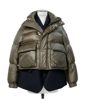 Sacai High-neck Padded Jacket - No