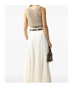 Brunello Cucinelli Sleeveless Knitted Tank Top