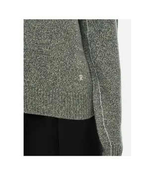 Rabanne Layered Crewneck Jumper