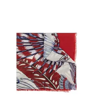 FERRAGAMO Pattern Scarf - Red