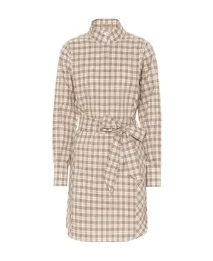 Burberry Checked Lace Dress