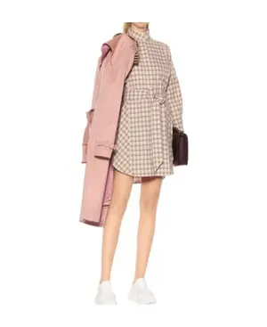 Burberry Checked Lace Dress