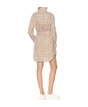 Burberry Checked Lace Dress