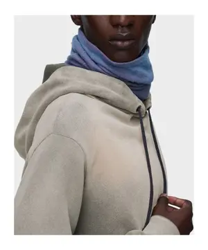MAISON MARGIELA Virgin Wool Scarf - Blue