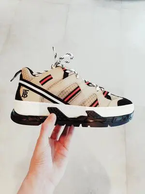 Burberry Technical Mesh Low-top Sneakers