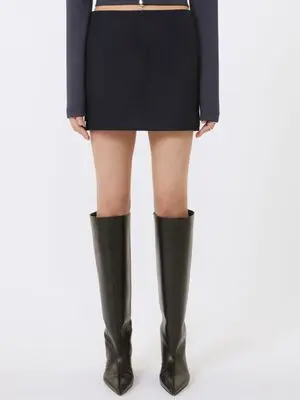 Sportmax Poggio Mini Skirt - Blue
