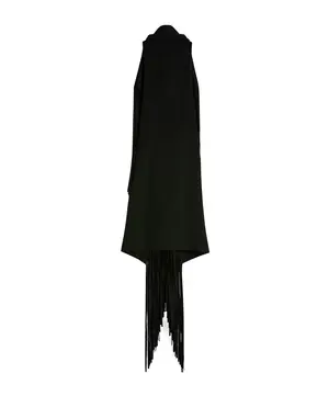 Sportmax Long Double-faced Pure Wool Dress