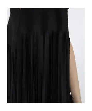 Sportmax Long Double-faced Pure Wool Dress