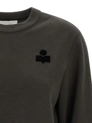 Isabel Marant Étoile Logo Crewneck Sweatshirt - Black