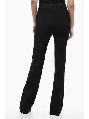Versace Low-rise Flared Tailored Trousers