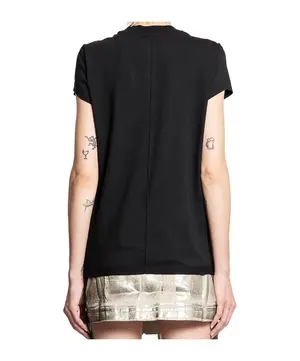 Rick Owens Level Short Sleeve T-shirt - Black