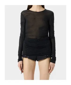 Blumarine Embellished Crewneck T-shirt
