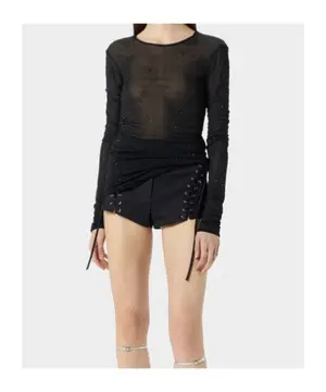 Blumarine Embellished Crewneck T-shirt