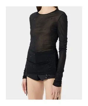 Blumarine Embellished Crewneck T-shirt