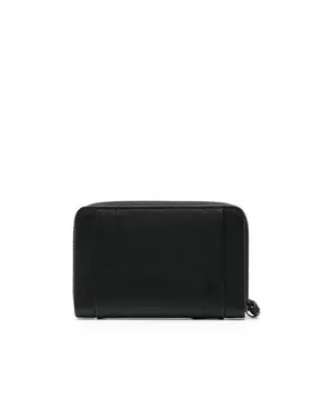 Longchamp Debossed-logo Leather Wallet