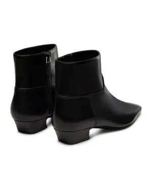 STUART WEITZMAN Stassi Zip Bootie - Black