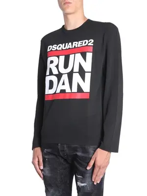 Dsquared2 Run Dan Printed T-shirt