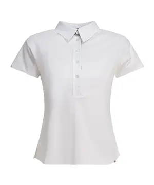 Herno Cotton Polo Top With Short Sleeves - No
