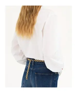 Chloé Embroidered V-neck Shirt