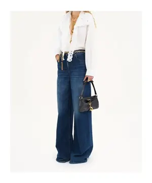 Chloé Embroidered V-neck Shirt