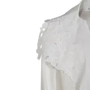 Chloé Embroidered V-neck Shirt