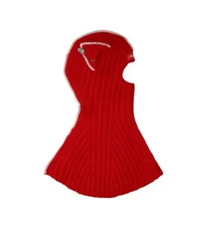 CHARLES JEFFRREY LOVERBOY Chunky Ears Balaclava Hat - Red
