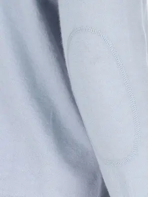 Miu Miu Cashmere Henley Sweater - Sky-blue