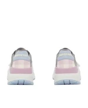 Burberry Low-top Panelled Sneakers - White