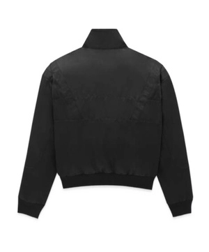 Saint Laurent Zip-up Teddy Jacket With Embroidered Logo