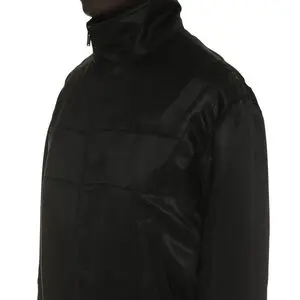 Saint Laurent Zip-up Teddy Jacket With Embroidered Logo