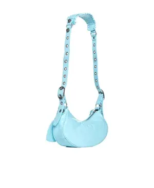 Balenciaga Le Cagole Xs Shoulder Bag - Light Blue