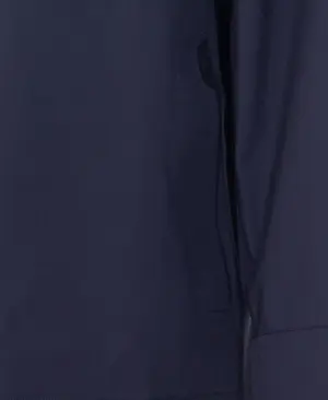Herno Zip-up High Neck Hooded Jacket - Black
