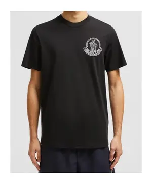 Moncler Logo Detailed Crewneck T-shirt