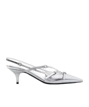 Miu Miu Leather Buckle Pumps