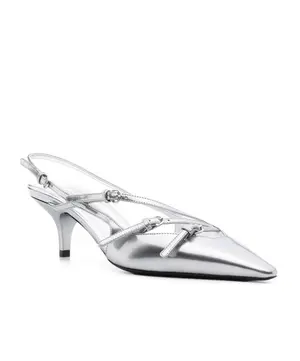 Miu Miu Leather Buckle Pumps