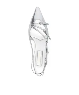 Miu Miu Leather Buckle Pumps