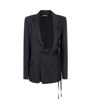ANN DEMEULEMEESTER Single-breasted Blazer