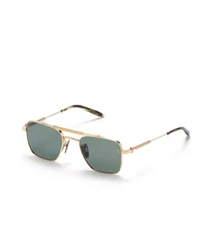 AKONI Europa Square Frame Sunglasses - Gray