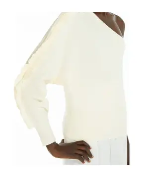 Max Mara Asymmetric One-sleeved Knitted Jumper