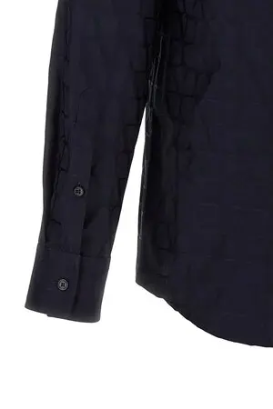 Valentino Garavani Toile Iconographe Jacquard Straight Hem Shirt