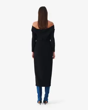 IRO PARIS Pumko Wrap Midi Skirt