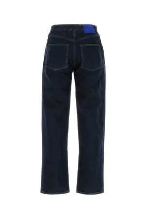 Burberry Logo Patch Straight-leg Jeans