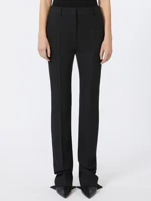 Sportmax Pleated Straight Leg Trousers