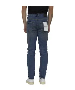 PURPLE BRAND Washed Skinny Jeans - Blue